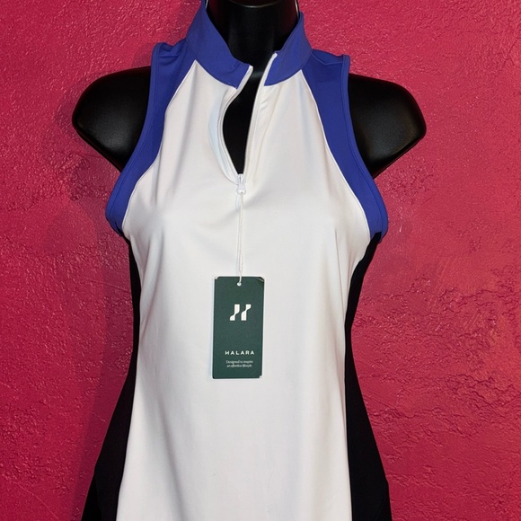 HALARA | Dresses | Nwt Halara Color Blocked Athleisure Dress Sz Small ...